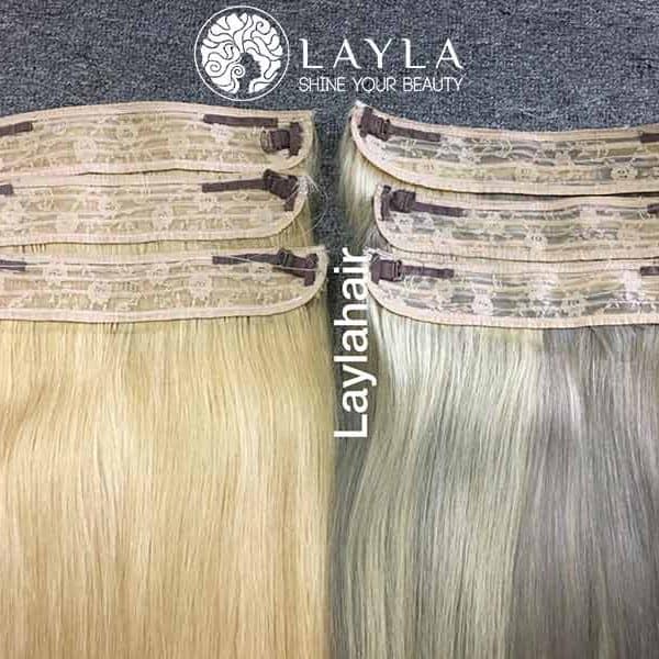 Tape straight hair brown color 24" - Layla Hair - Shine your beauty!